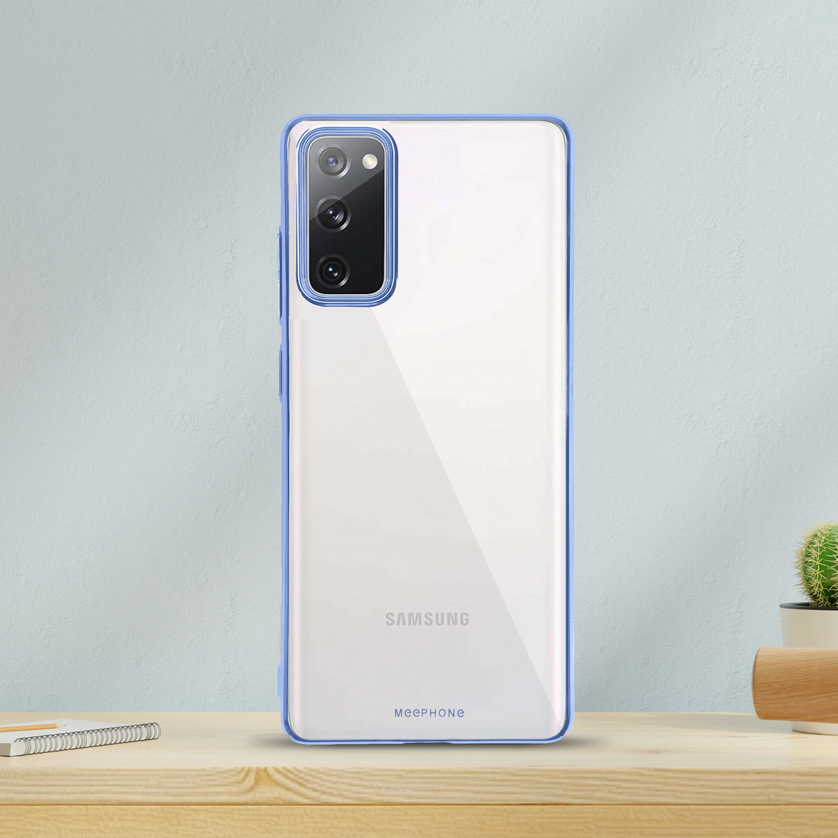 Samsung S20 FE Hard Transparent Chrome Case